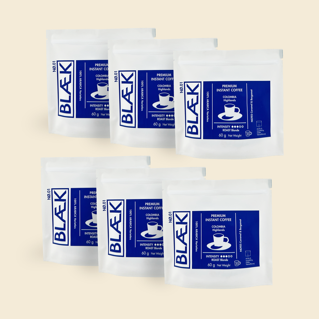 Instant Kaffee | Premium Kaffee Outdoor | Guter instant Kaffee – BLÆK ...