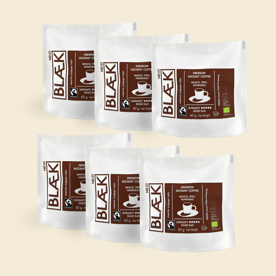 Instant Kaffee | Premium Kaffee Outdoor | Guter instant Kaffee – BLÆK ...